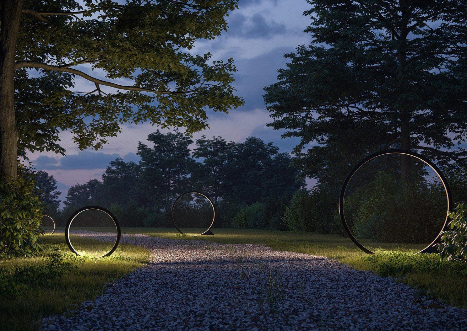 Artemide "O" Floor Lamp