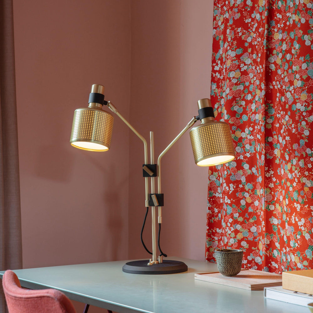 Bert Frank Riddle Double Table Lamp | Inspyer Lighting