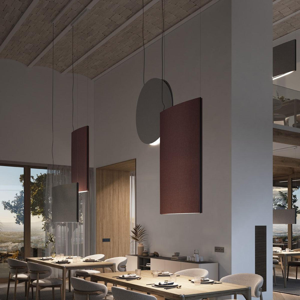 Bover Noren Rectangle Suspension Light