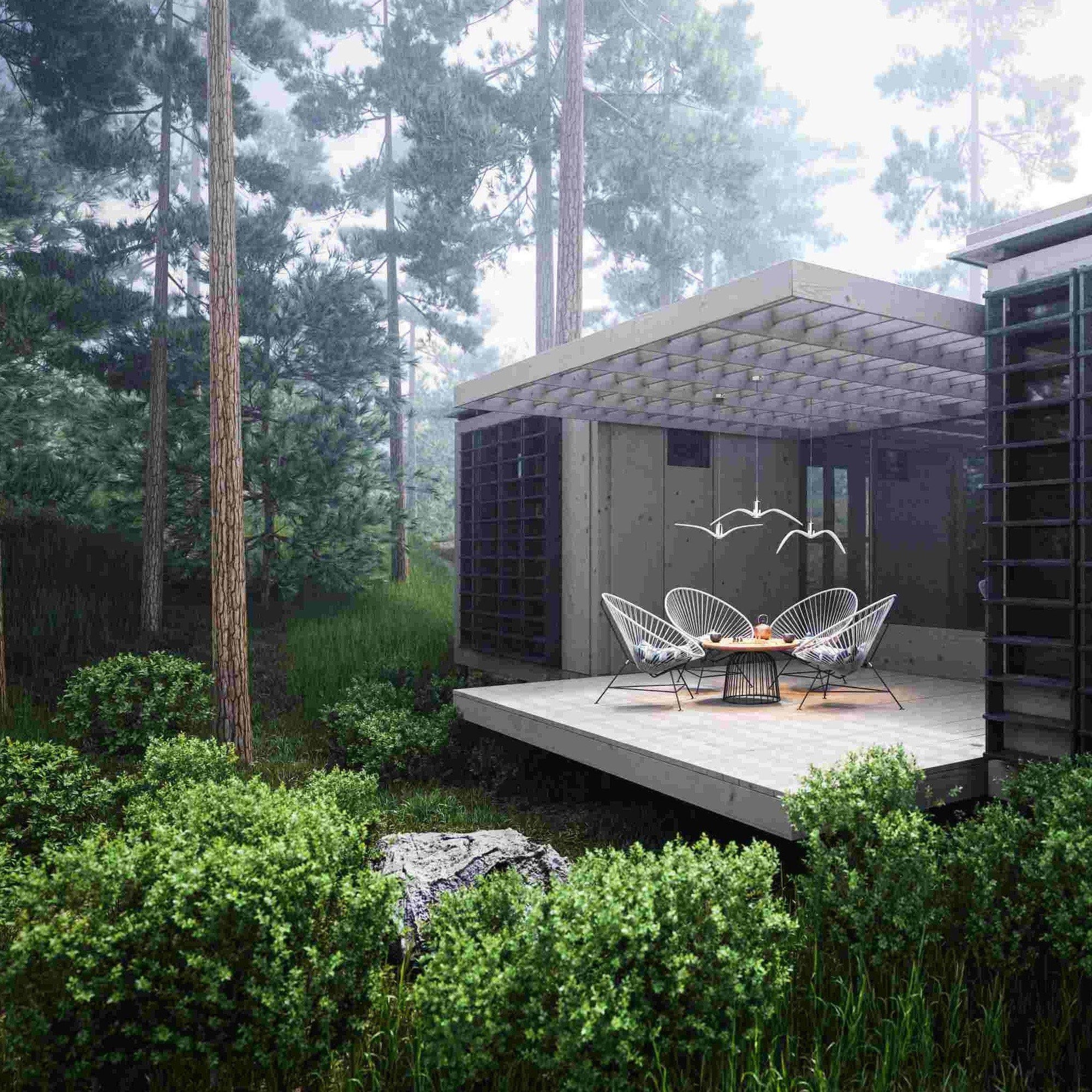 Brokis Night Birds Outdoor Pendant Light (PC1112) | Inspyer Lighting