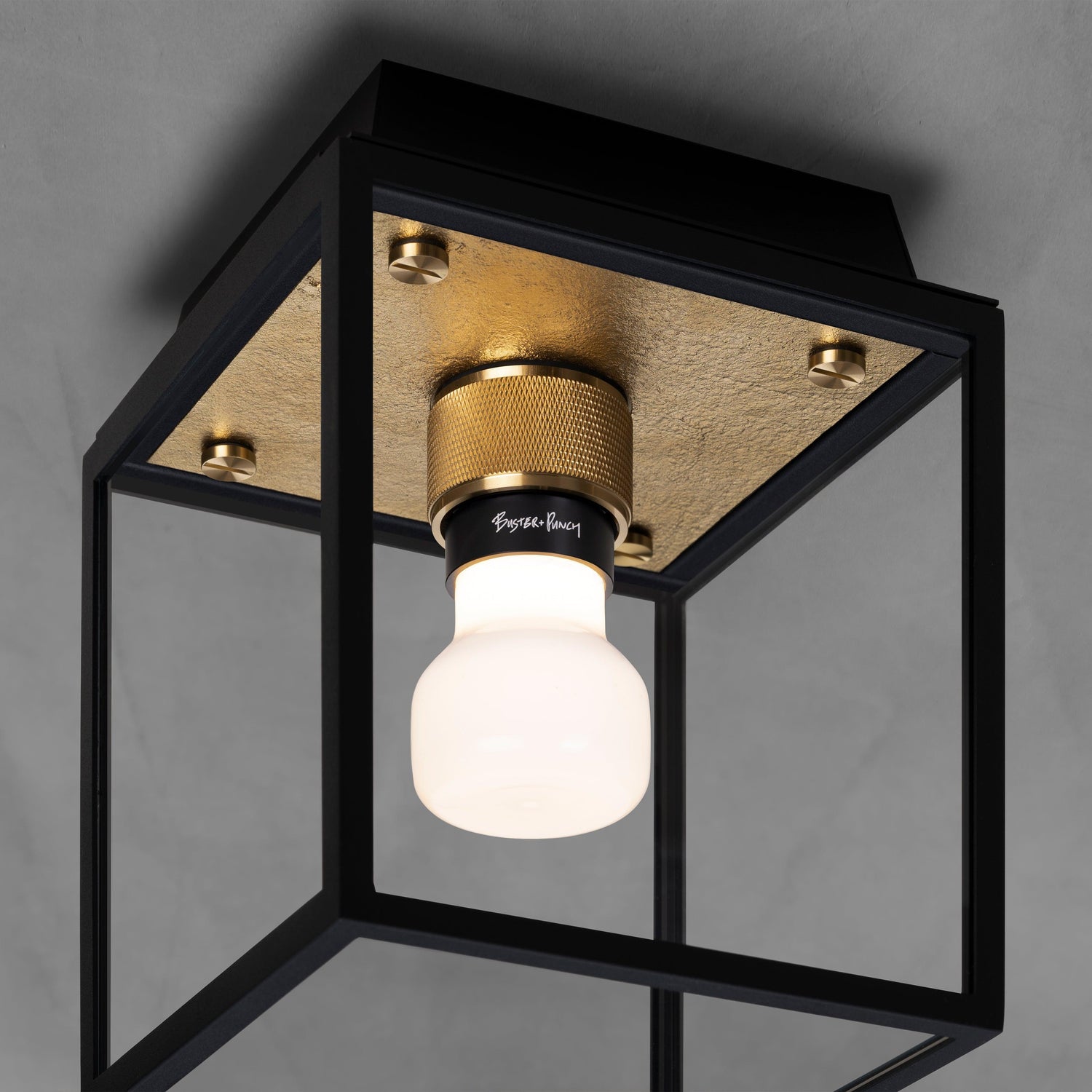 Buster + Punch Caged Wet Small Ceiling / Wall Light | Inspyer Lighting