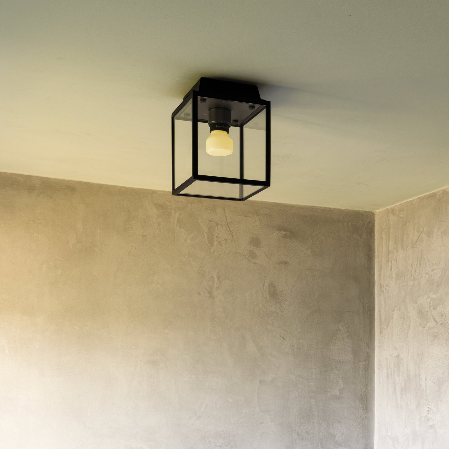 Buster + Punch Caged Wet Small Ceiling / Wall Light