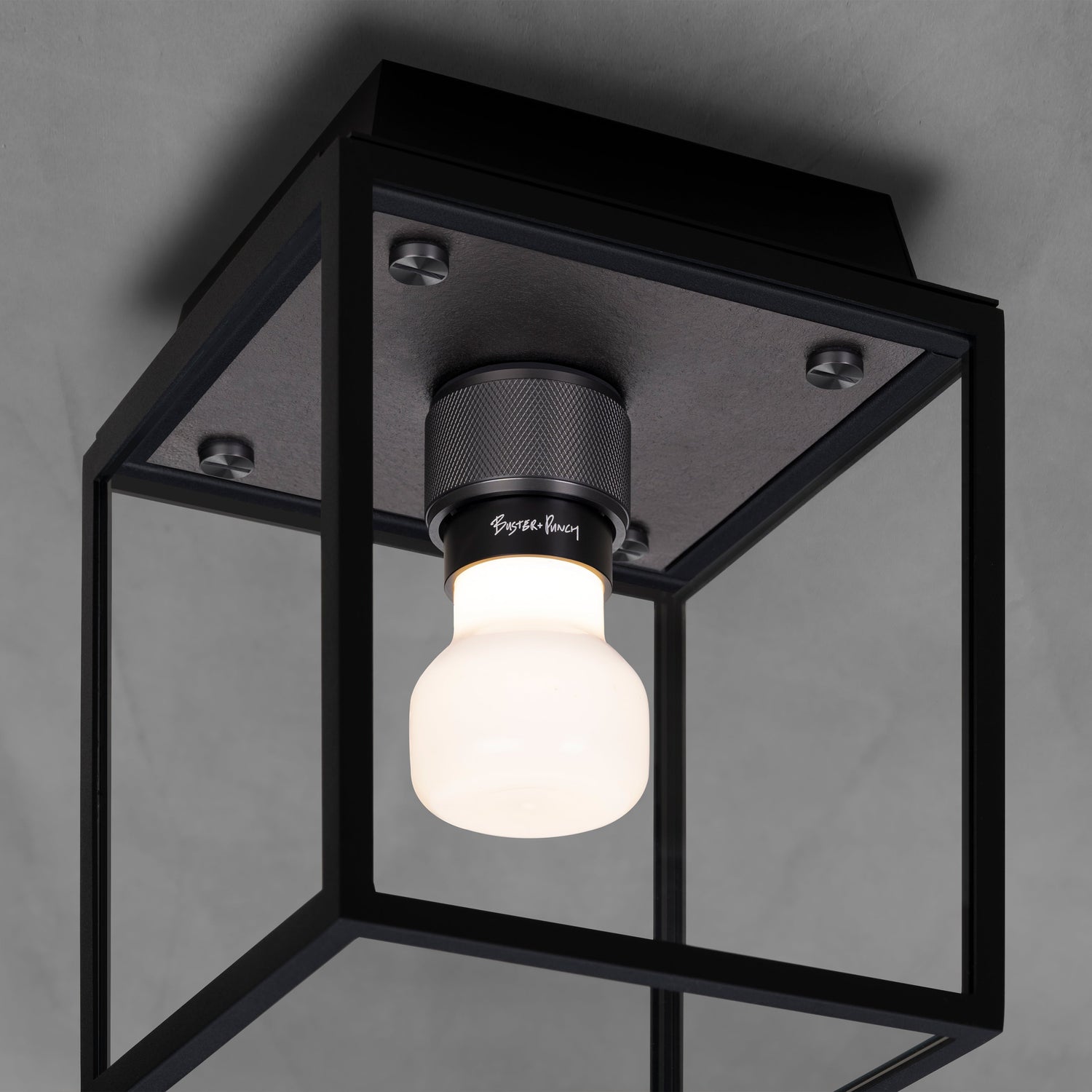 Buster + Punch Caged Wet Small Ceiling / Wall Light