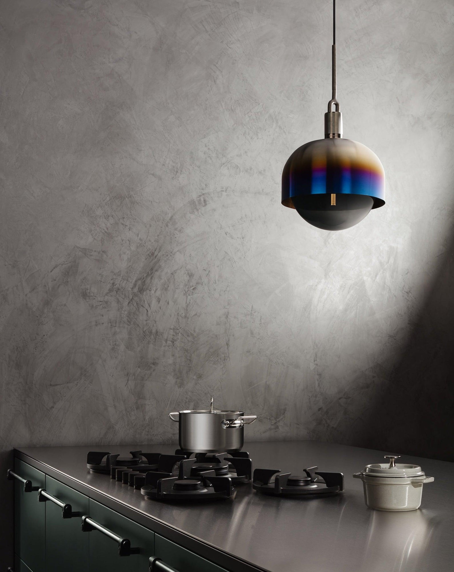 Buster + Punch Forked Pendant Light Shade / Smoked Globe | Inspyer Lighting