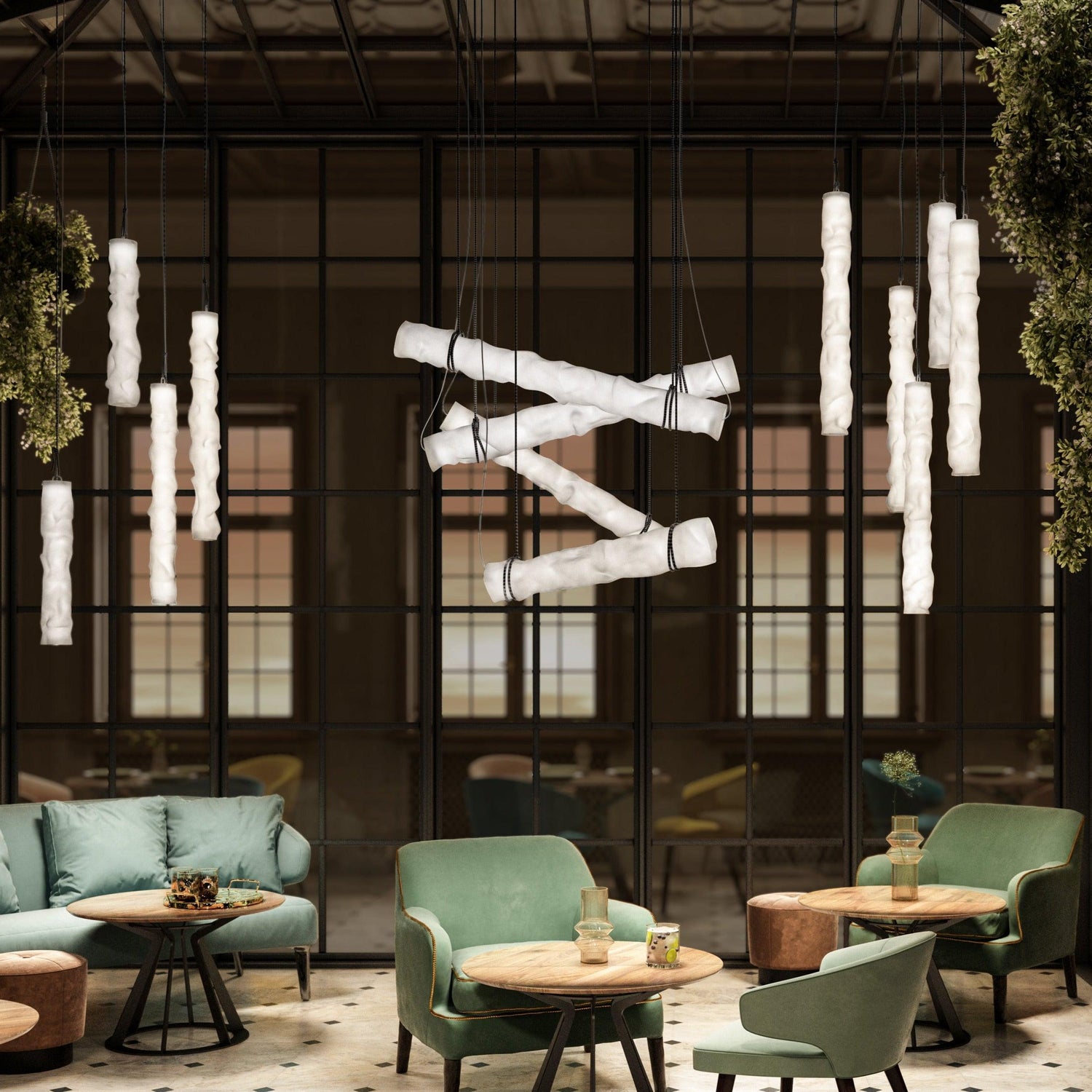 Contardi Baggy Horizontal Suspension Light | Inspyer Lighting
