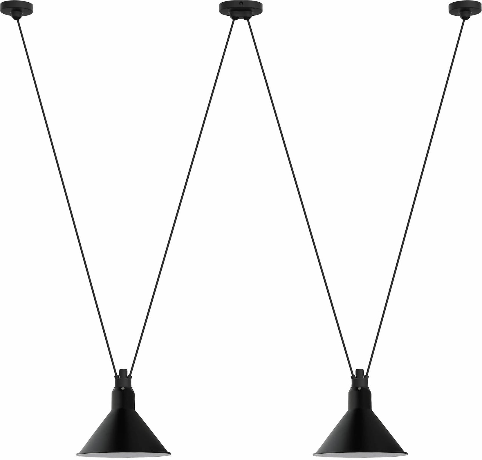 DCW Editions Les Acrobates De Gras No. 324 Pendant Light Size L ...