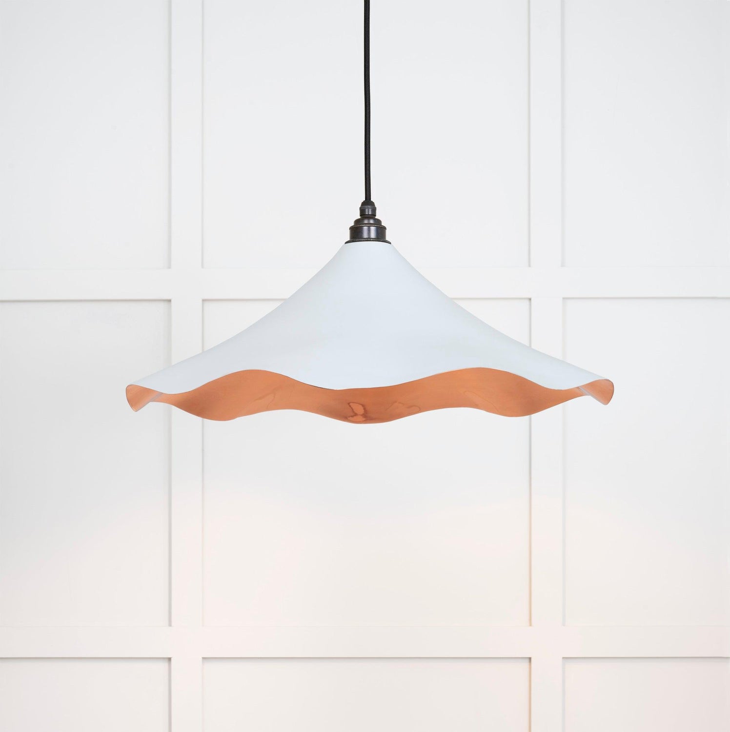 From The Anvil Smooth Copper Flora Pendant Light | Inspyer Lighting