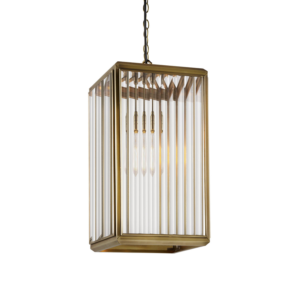 J. Adams & Co Hazel Lantern Small Pendant Light | Inspyer Lighting