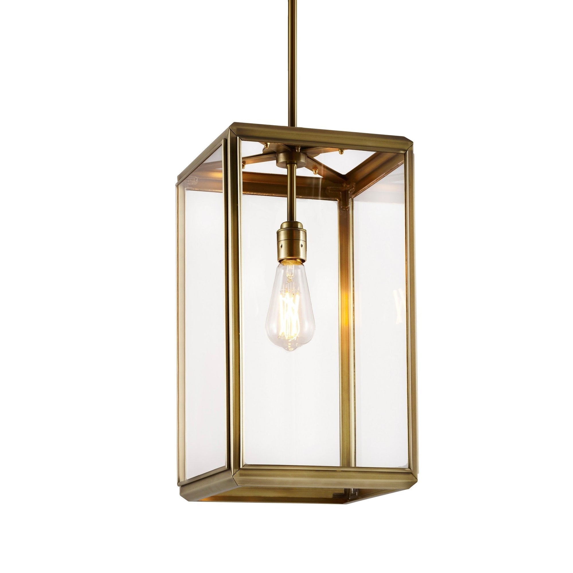 J. Adams & Co Hazel Lantern Small Pendant Light | Inspyer Lighting