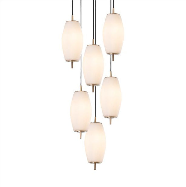 J. Adams & Co Nova Slim Pendant Light Cluster | Inspyer Lighting