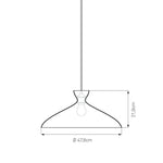 Nyta Pretty Wide Pendant Light | Inspyer Lighting