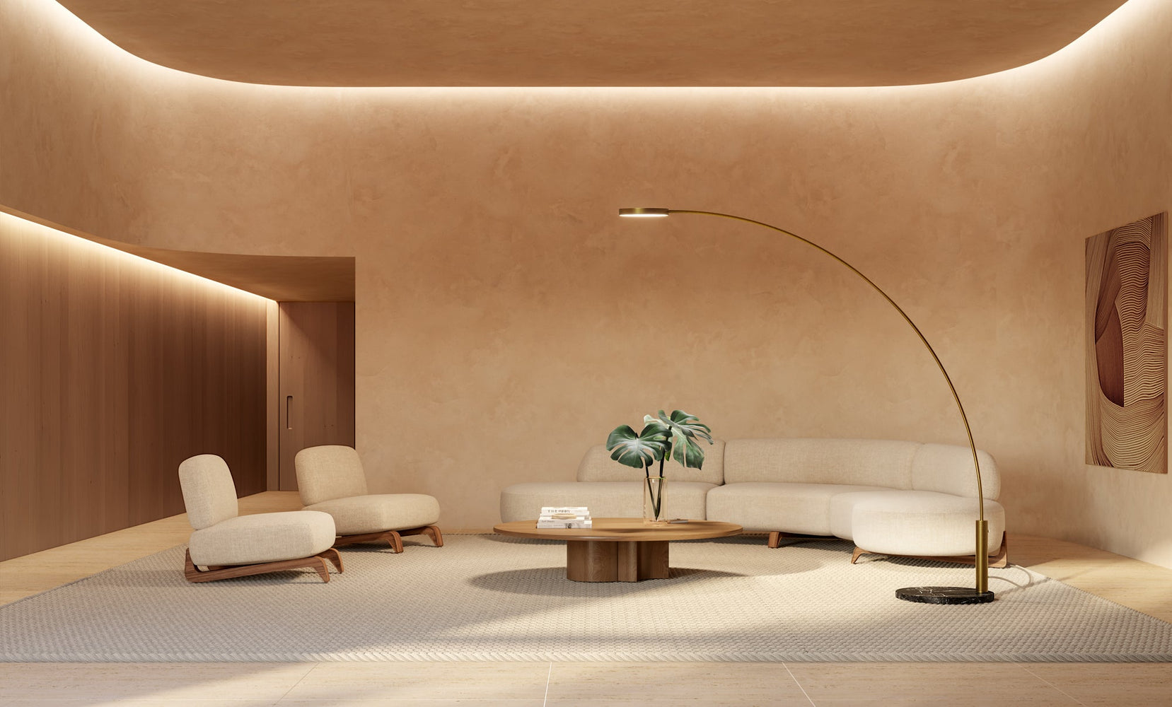 Panzeri Dip Floor Lamp | Inspyer Lighting