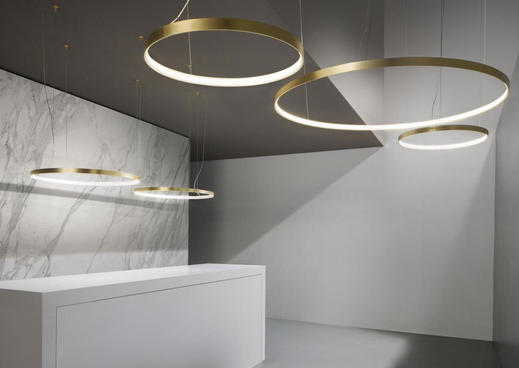 Panzeri Zero Round Suspension Light | Inspyer Lighting