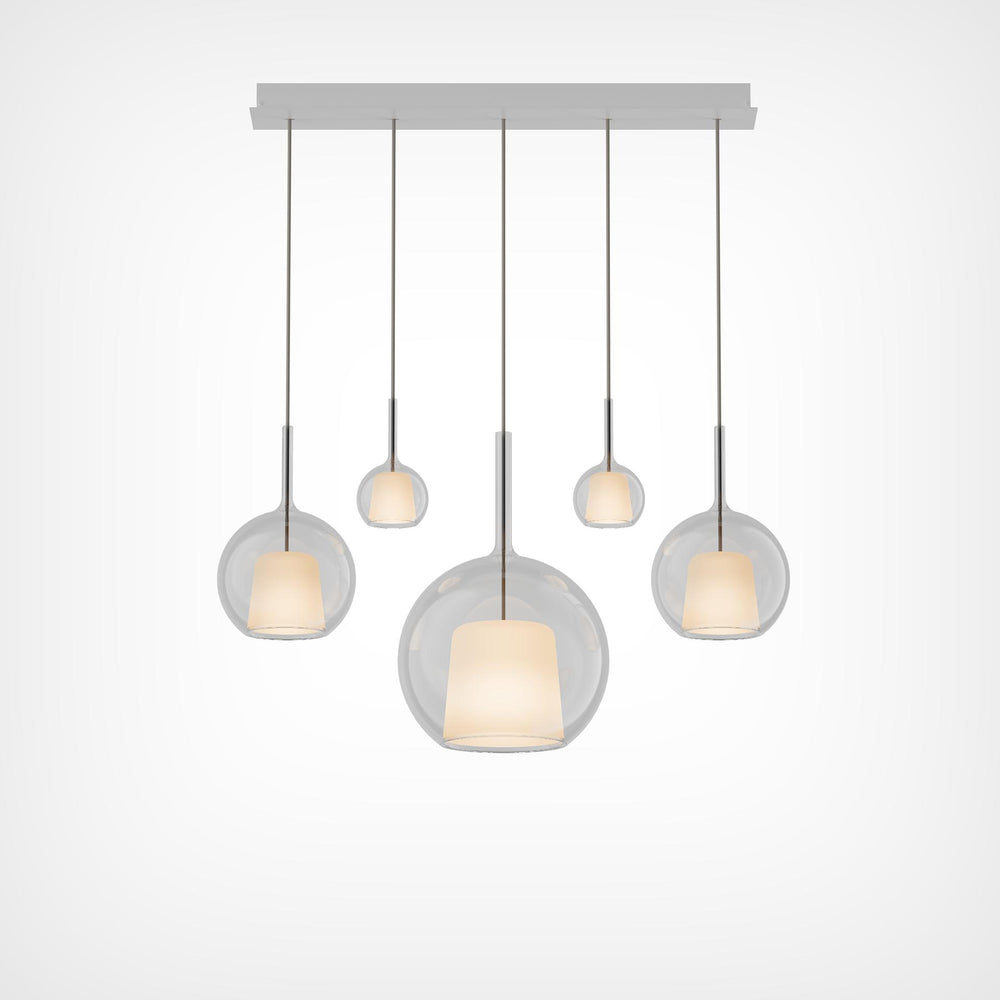 Penta Light Glo 5 Pendant Light Linear Cluster