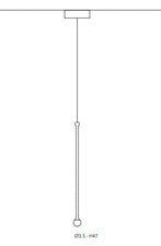 Penta Light Storm Large Pendant Light 4m Cable | Inspyer Lighting