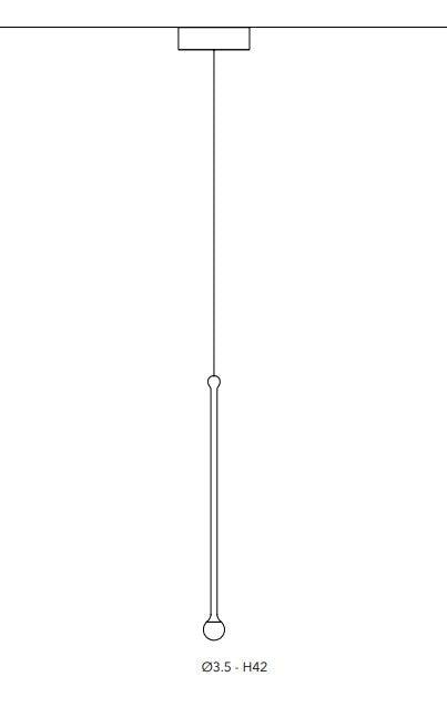 Penta Light Storm Medium Pendant Light 2m Cable | Inspyer Lighting