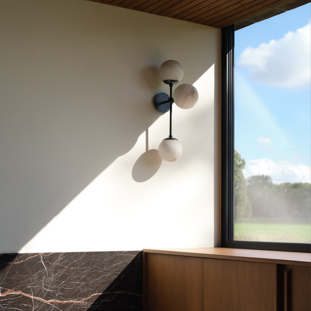 Schwung Armstrong Triple Wall Light | Inspyer Lighting