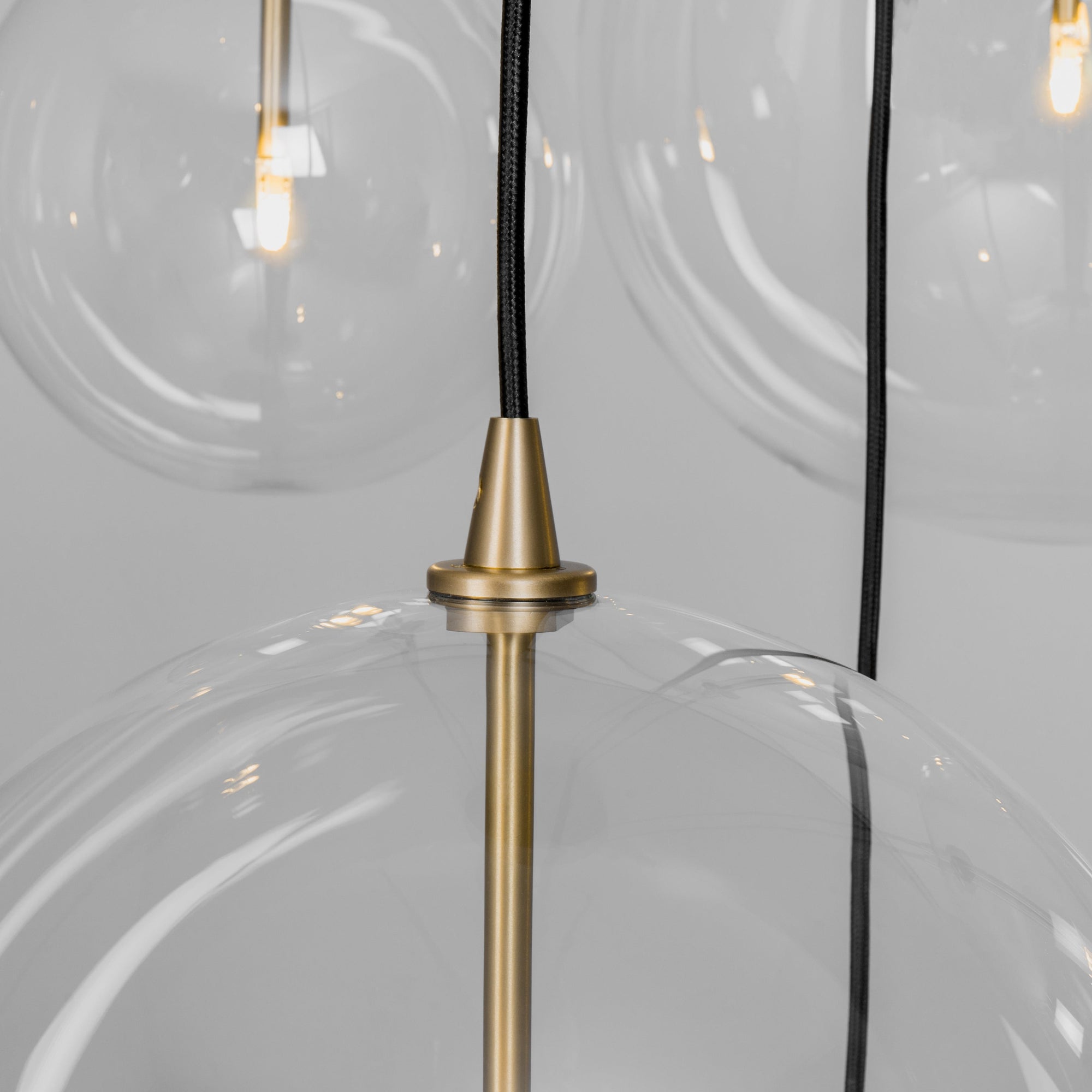Schwung Cluster 5 Mix Chandelier | Inspyer Lighting