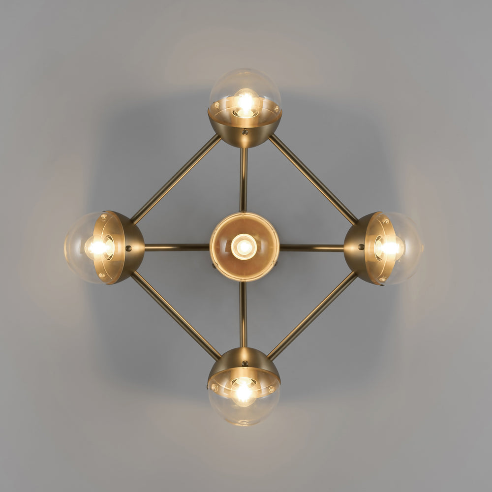 Schwung Molecule 5 Ceiling / Wall Light