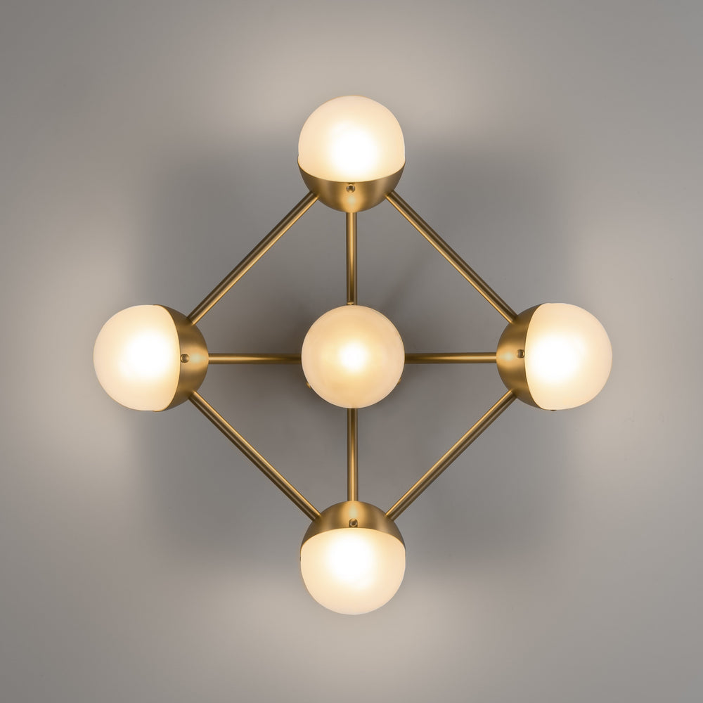 Schwung Molecule 5 Ceiling / Wall Light