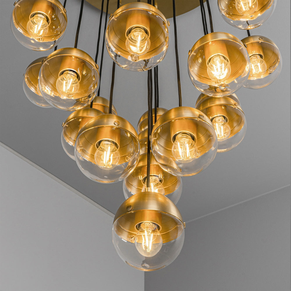 Schwung Molecule Cluster 19 Chandelier