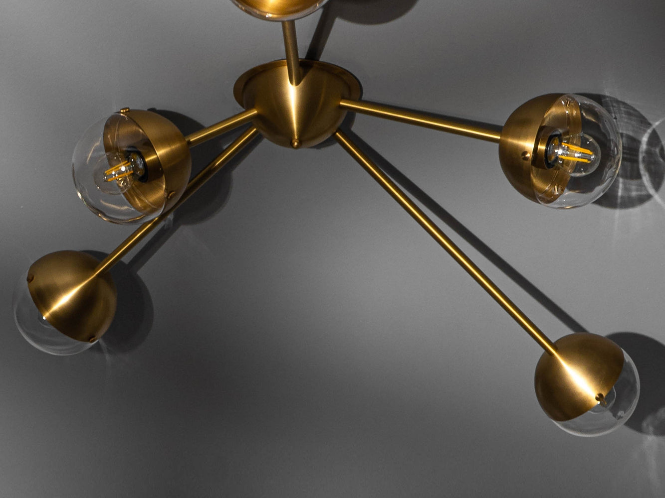 Schwung Molecule Spark Ceiling / Wall Light