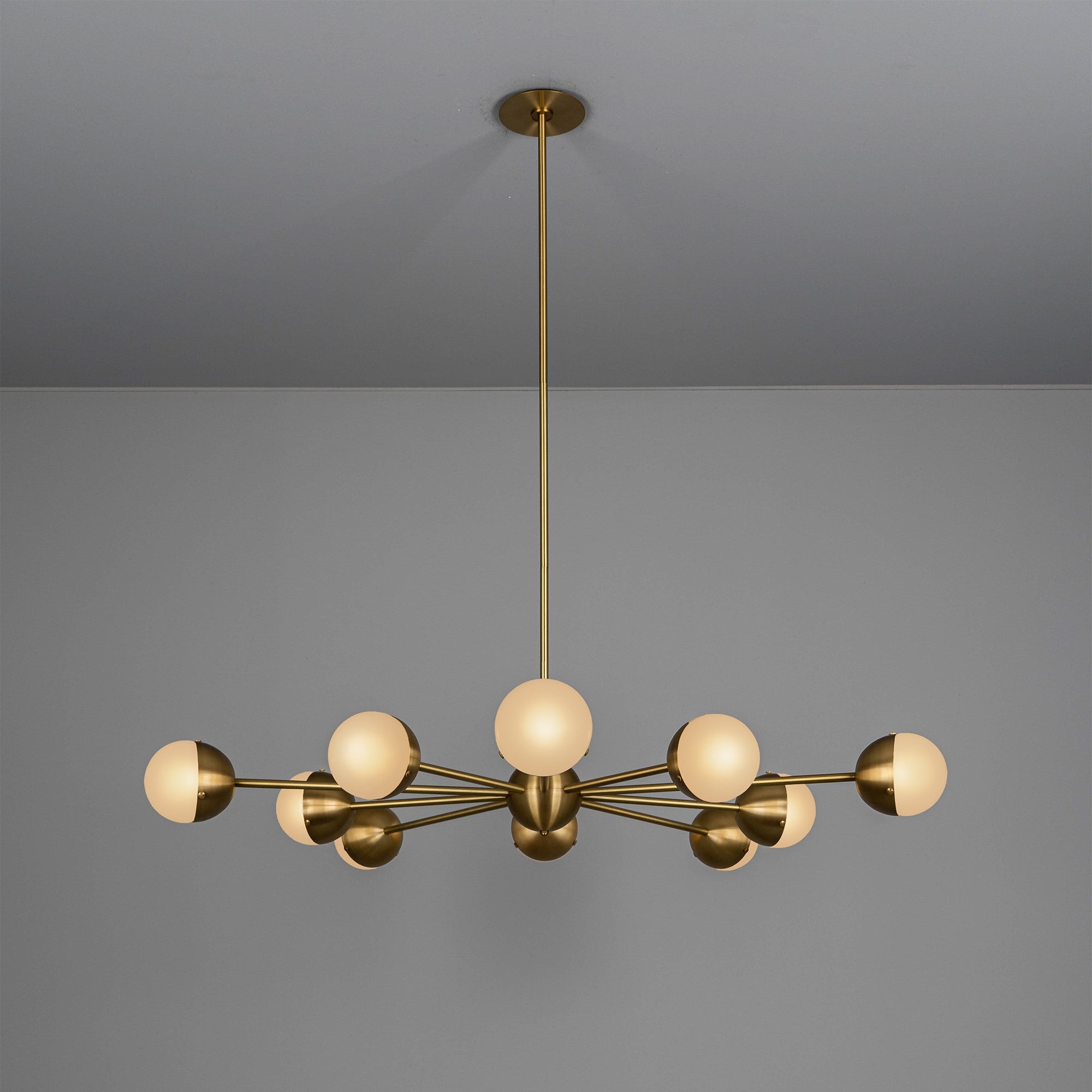 Schwung Molecule Spark Round 10 Chandelier | Inspyer Lighting