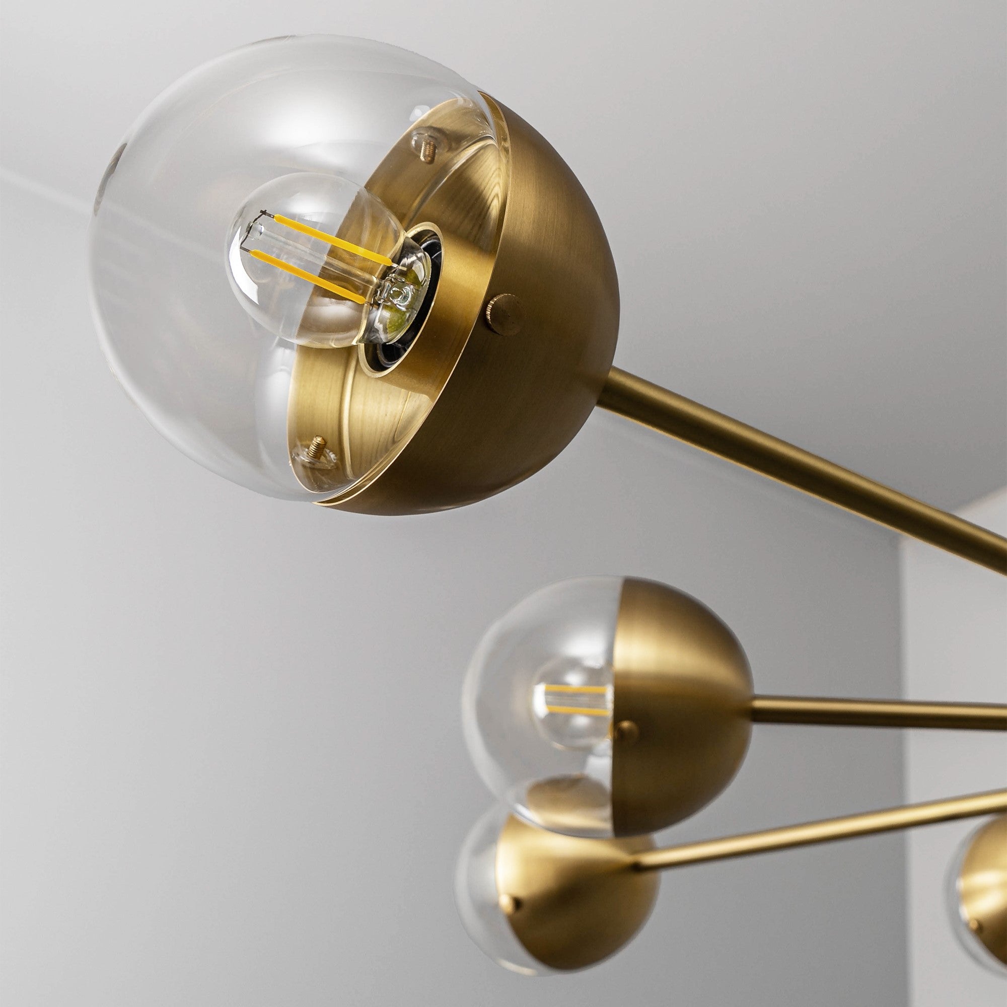 Schwung Molecule Spark Round 10 Chandelier | Inspyer Lighting