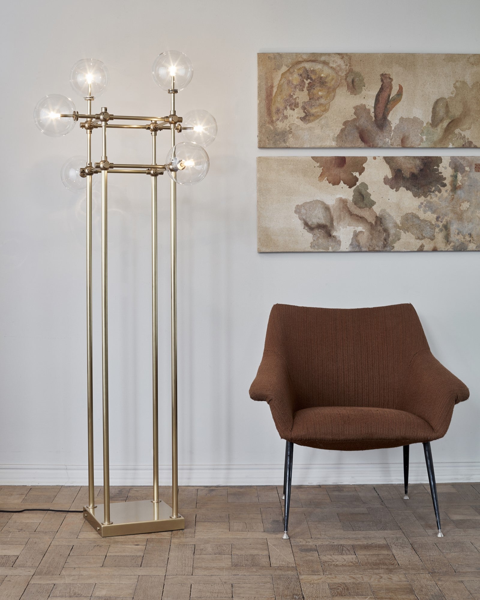 Schwung Soap Floor Lamp | Inspyer Lighting