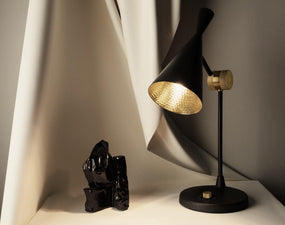 Tom Dixon Beat Table Lamp Black | Inspyer Lighting