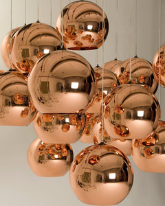 Tom Dixon Copper LED Pendant Light | Inspyer Lighting