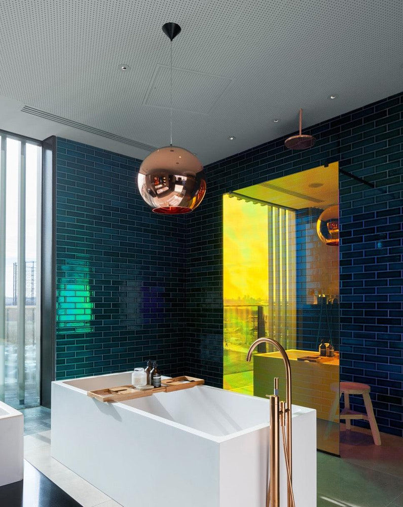 Tom Dixon Copper LED Pendant Light