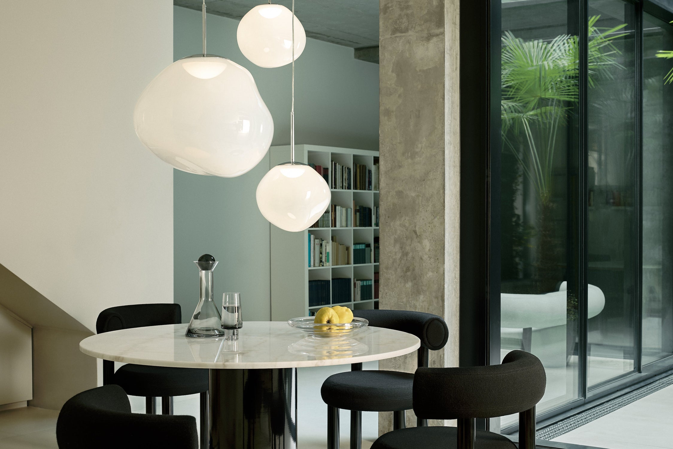 Tom Dixon Melt LED Pendant Light Opal | Inspyer Lighting