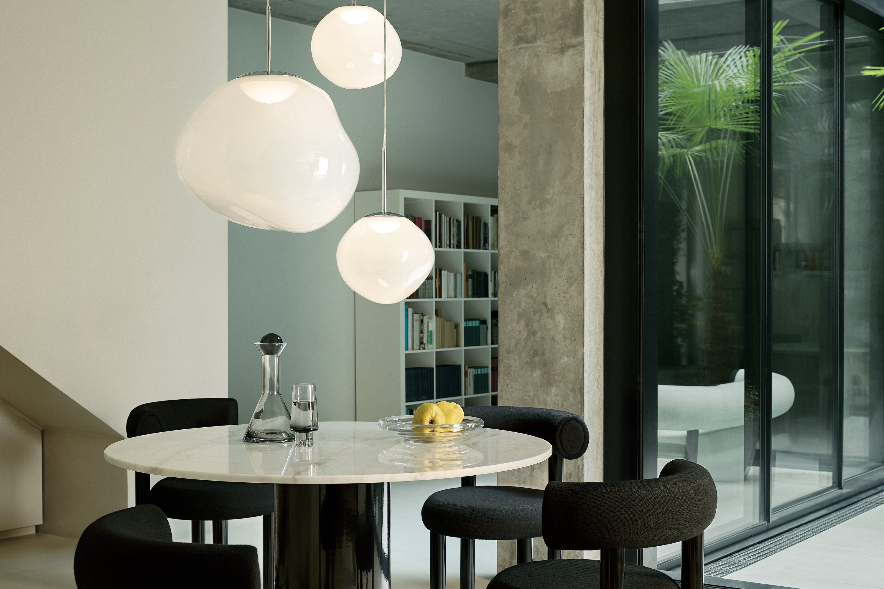 Tom Dixon Melt LED Pendant Light Opal | Inspyer Lighting