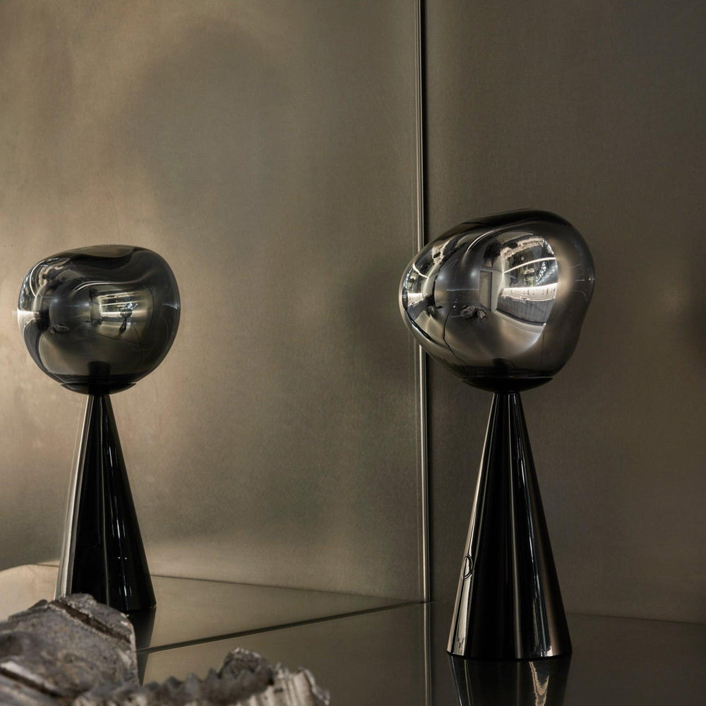 Tom Dixon Melt Portable Table Lamp Silver