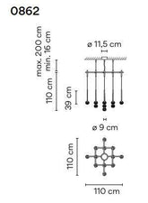Vibia Algorithm Rectangular Suspension Light | Inspyer Lighting