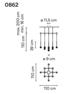 Vibia Algorithm Rectangular Suspension Light | Inspyer Lighting