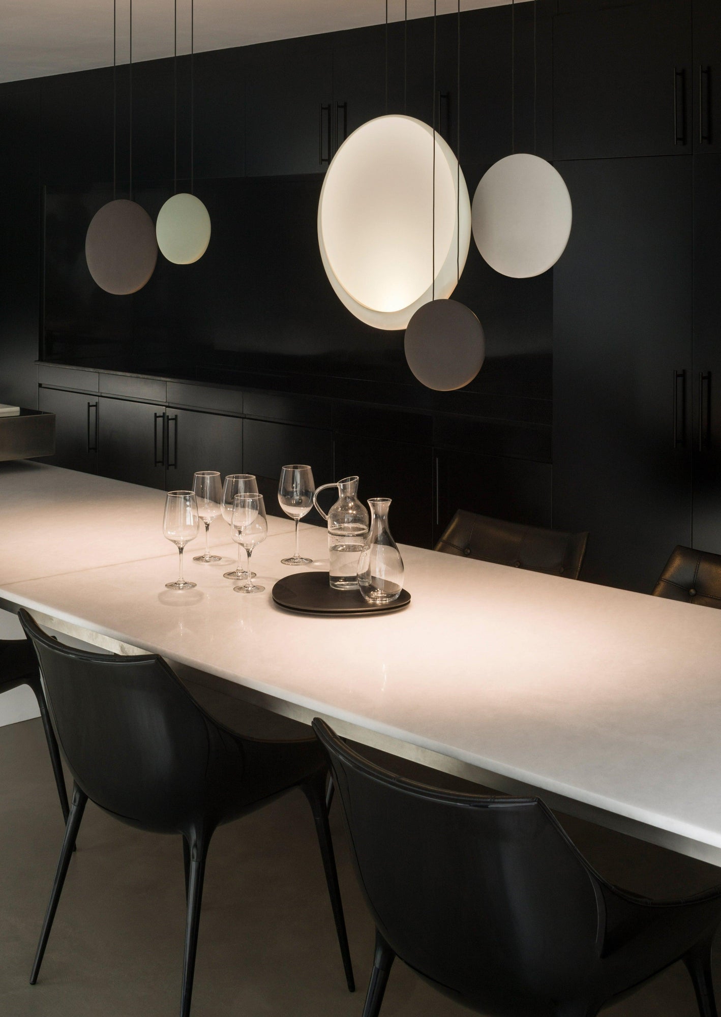 Vibia Cosmos Pendant Light Cluster of 3 (2511) | Inspyer Lighting