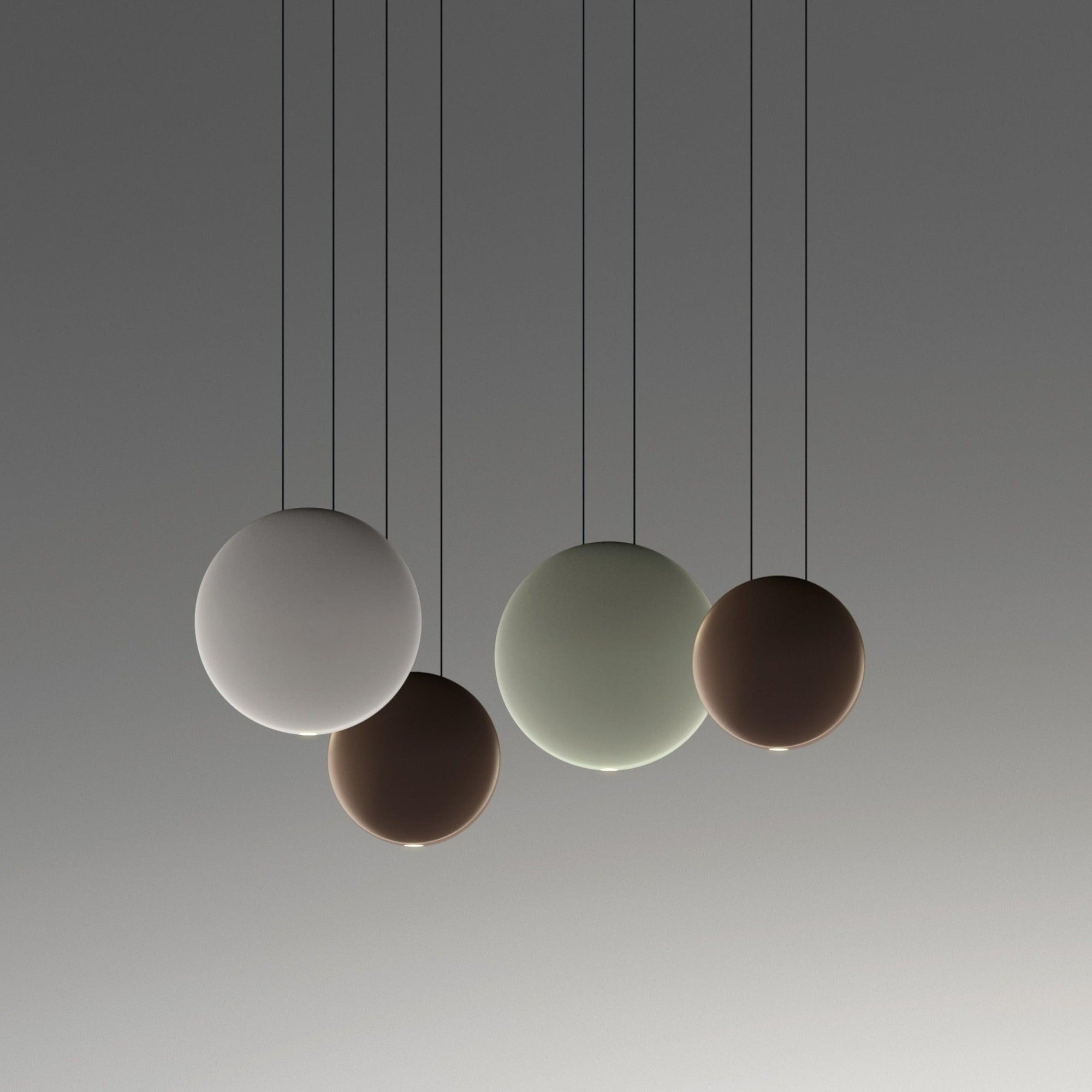 Vibia Cosmos Pendant Light Cluster of 4 (2515) | Inspyer Lighting