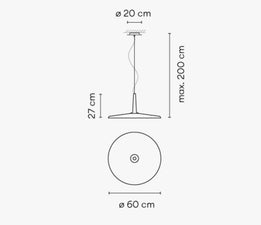 Vibia Skan Pendant Light (0275) | Inspyer Lighting