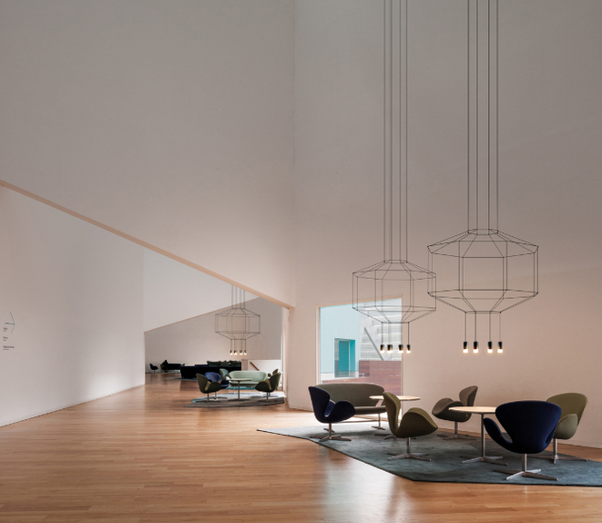 Vibia Algorithm Triangle Suspension Light | Inspyer Lighting