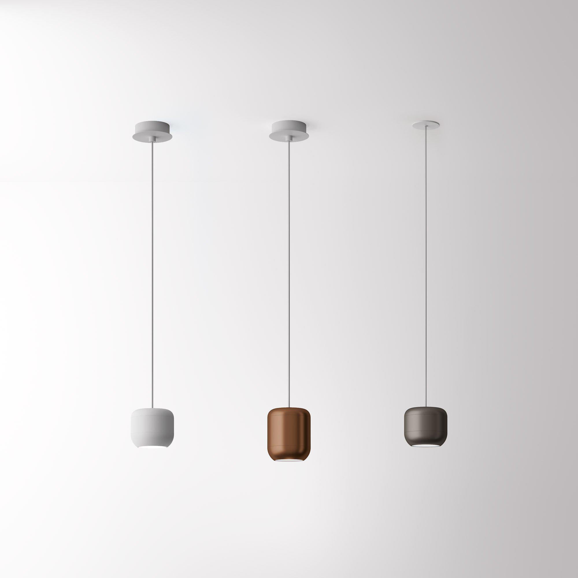 AxoLight Urban Medium Recessed Pendant Light | Inspyer Lighting