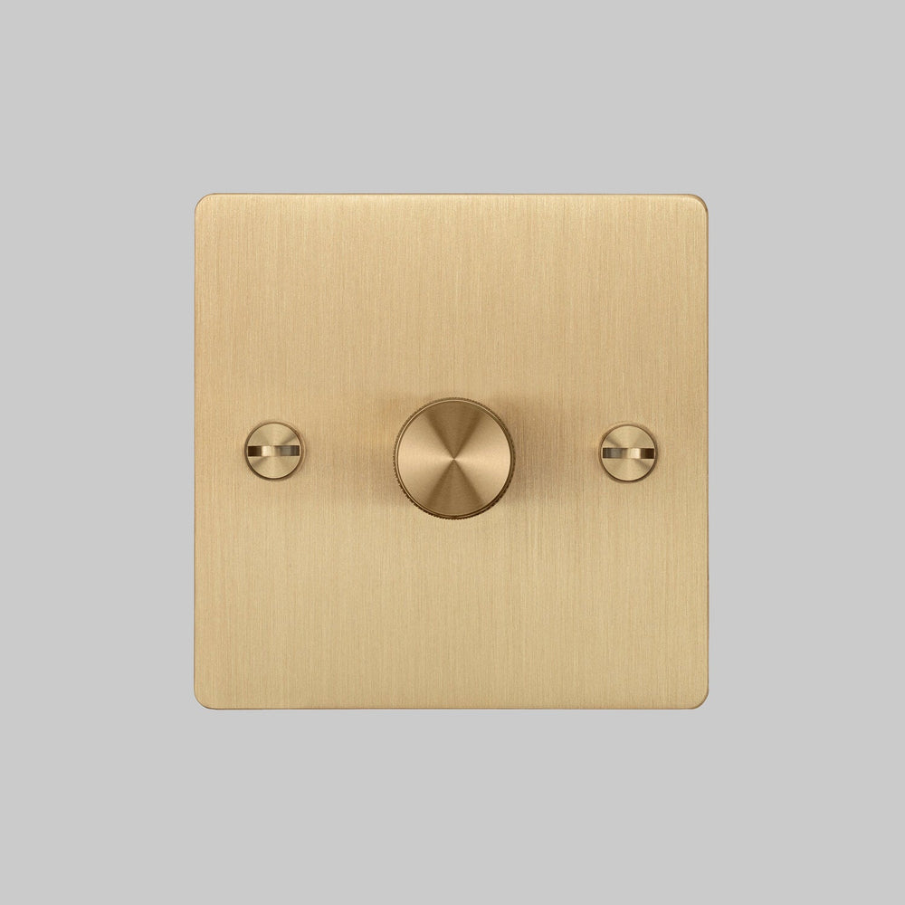 Buster + Punch 1G Brass Dimmer Switch | Inspyer Lighting