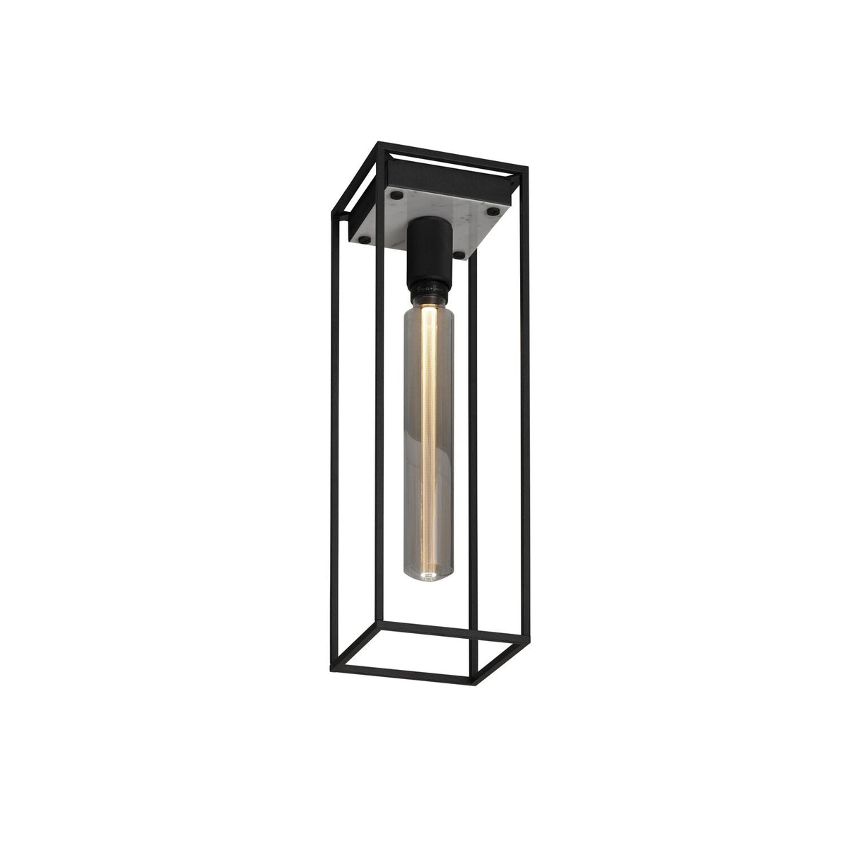 Buster + Punch Caged Large Ceiling Light White | Inspyer Lighting