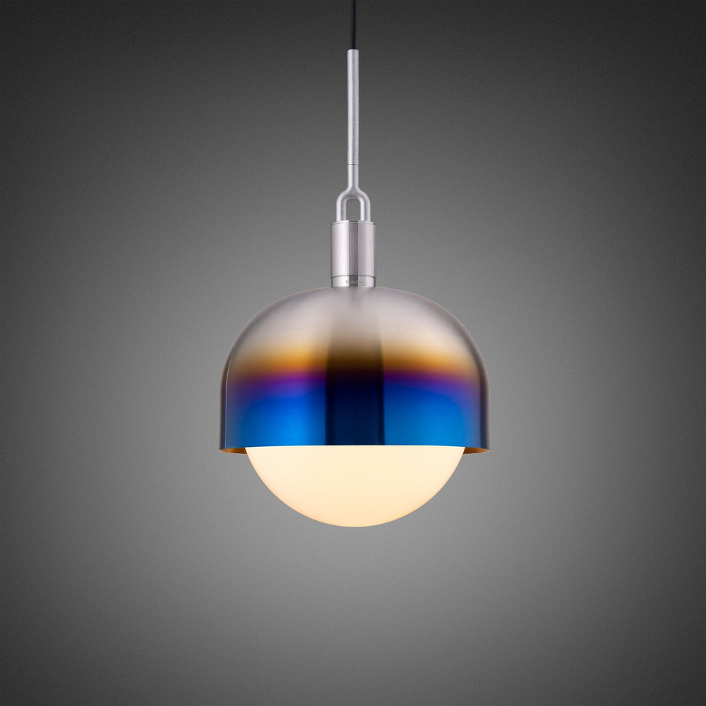 Buster + Punch Forked Pendant Light Shade / Opal Globe | Inspyer Lighting