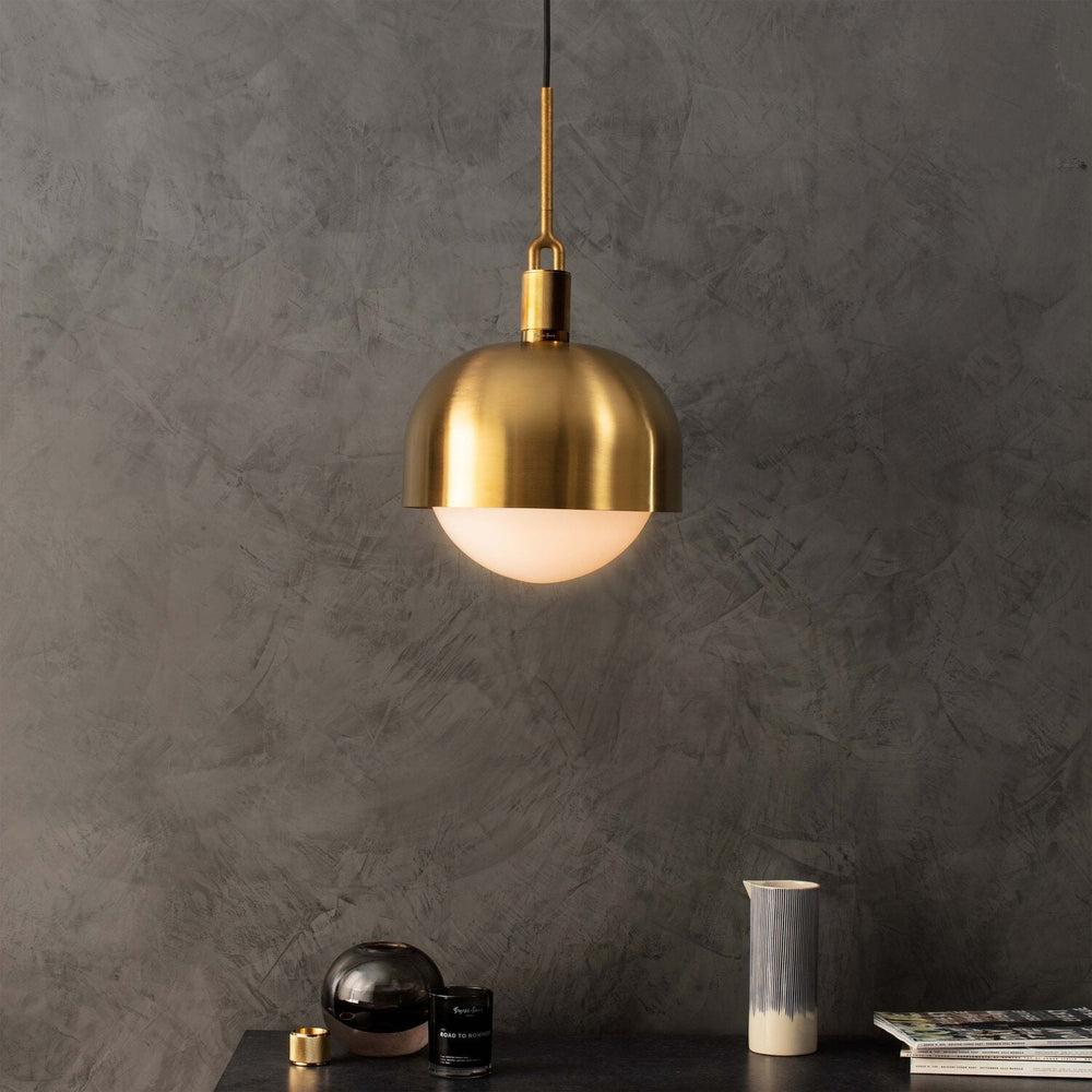 Buster + Punch Forked Pendant Light Shade / Opal Globe | Inspyer Lighting