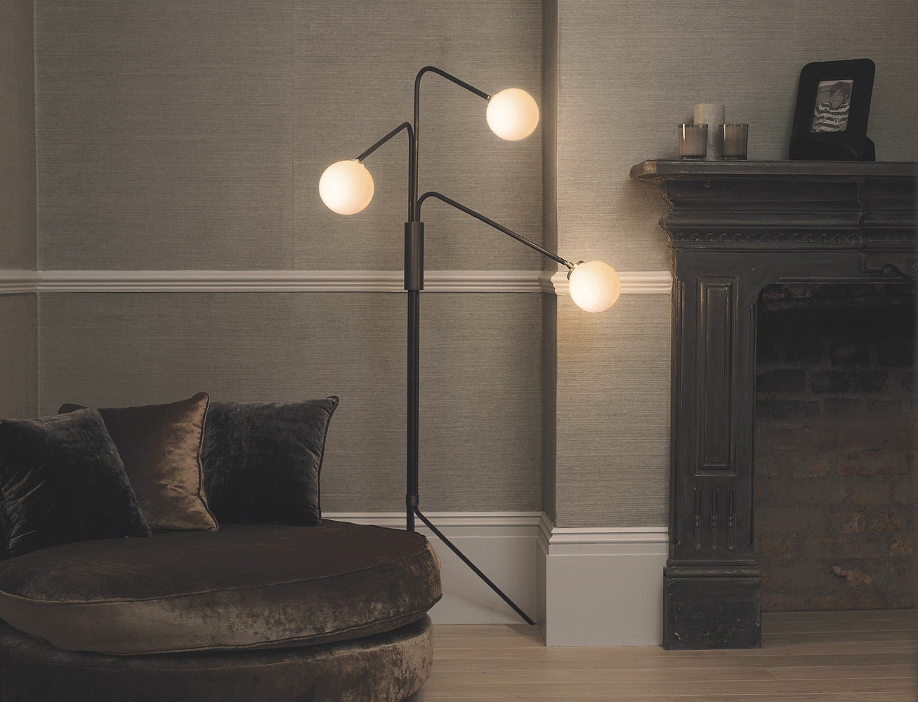 CTO Lighting Array Opal Floor Lamp
