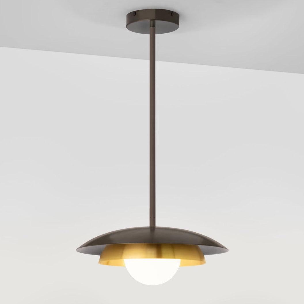 CTO Lighting Carapace Rod Pendant Light
