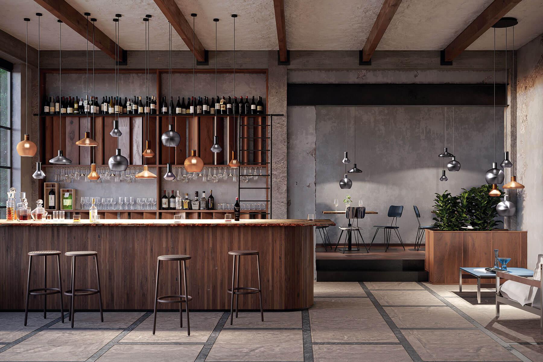 Diesel Living with Lodes Flask Pendant Light | Inspyer Lighting