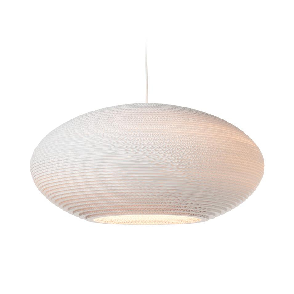 Graypants Scraplight Disc White Pendant Light | Inspyer Lighting